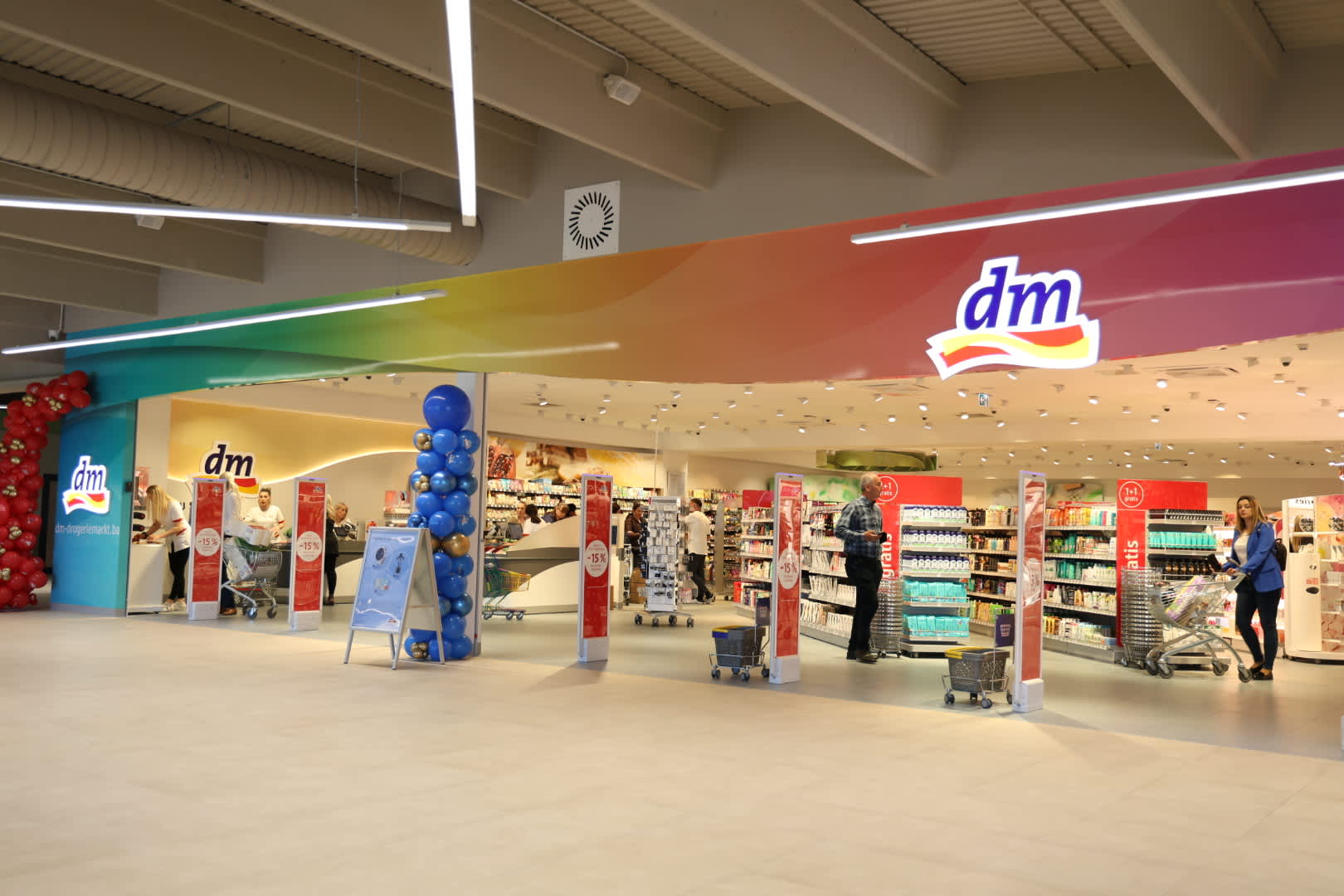 dm prodavnica u novom prostoru u TC Tropic | dm Bosna i Hercegovina