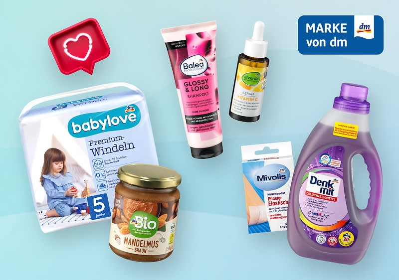 dm-Eigenmarken: Qualität & Nachhaltigkeit | dm