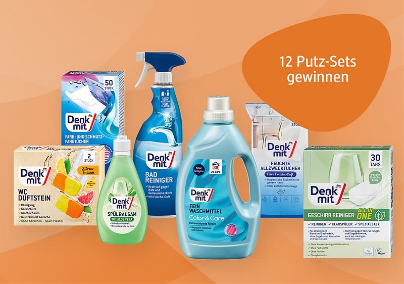 dm Sudoku-Gewinnspiel: Denkmit Putz-Sets zum Jubiläum gewinnen!
