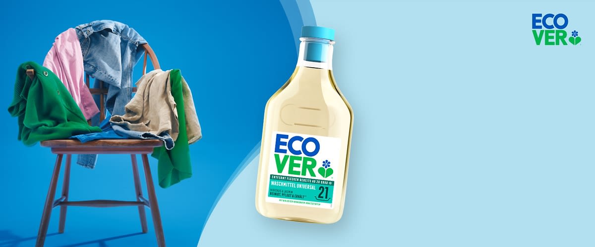 Ecover Waschmittel: Nachhaltig & effektiv 🌿 | dm