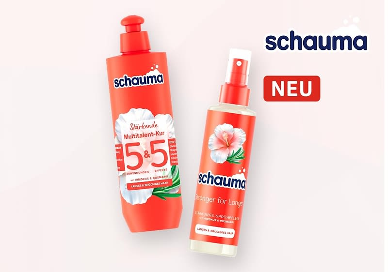 Langes, gesund aussehendes Haar mit schauma Stronger for Longer 💪 | dm