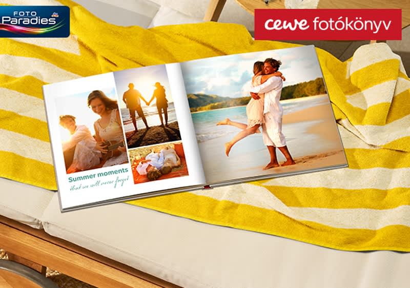 CEWE FOTÓKÖNVY promóció ajándék oldalakkal | dm.hu